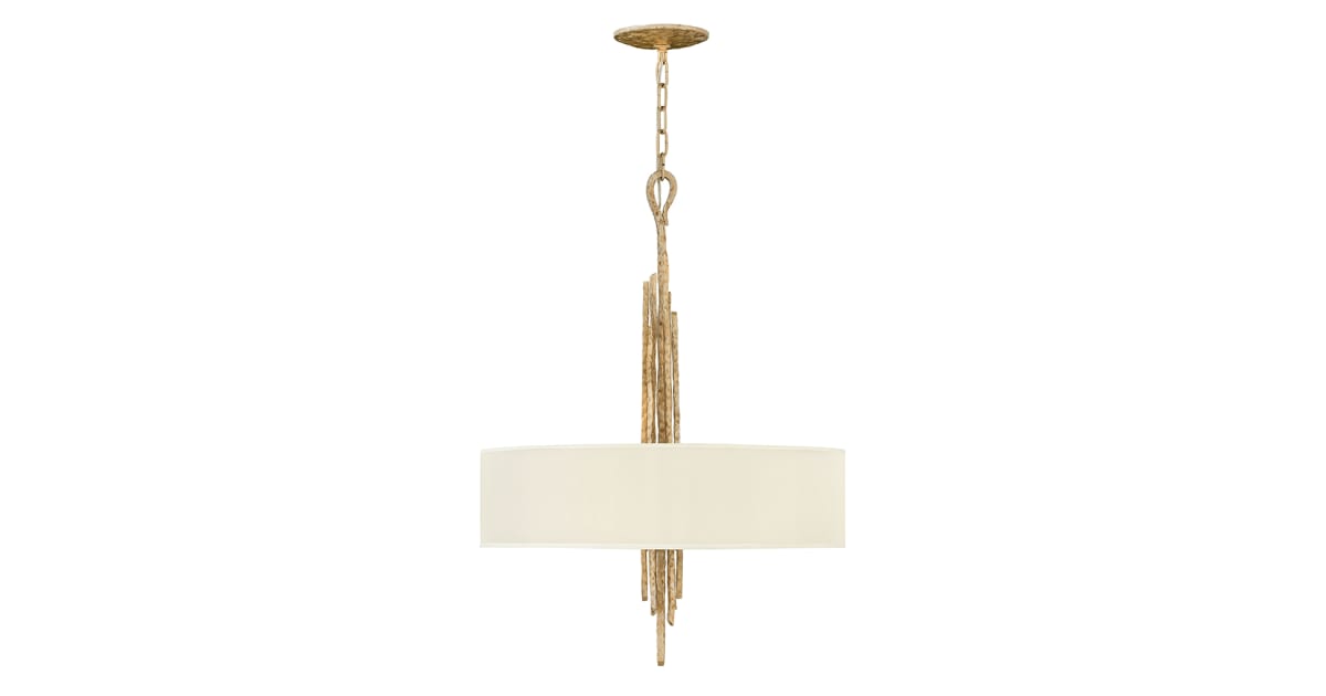 Fredrick Ramond FR43415CPG Spyre 6 Light 24" Wide Drum Chandelier ...