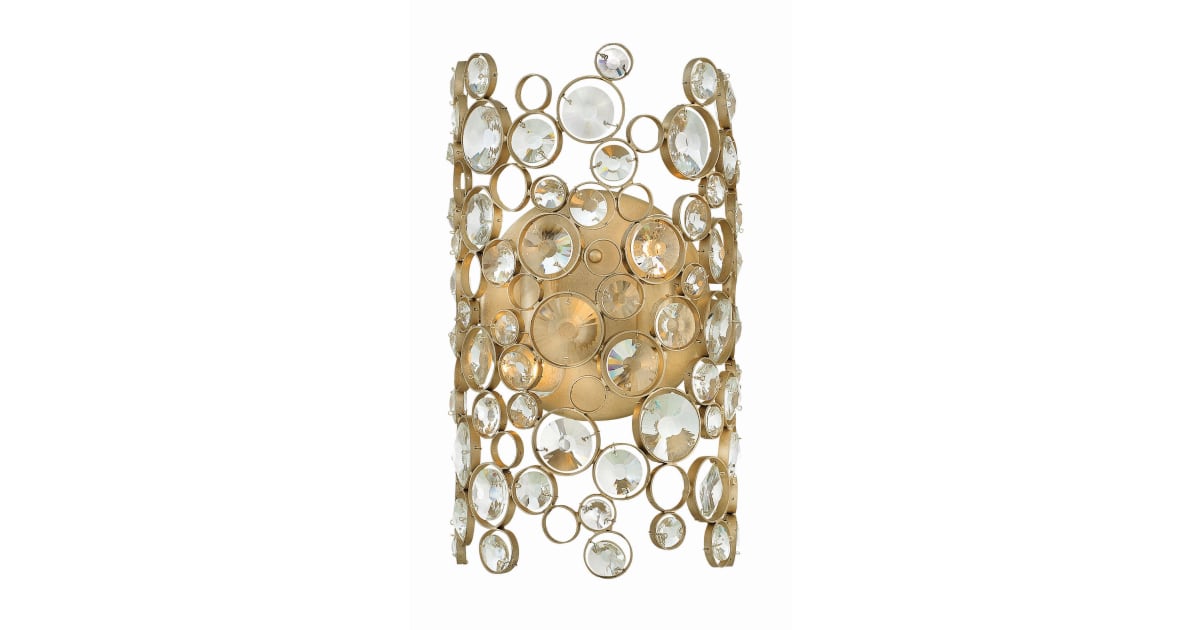 Fredrick Ramond FR44812SLF Anya 2 Light 8" Wide Wall Sconce with ...