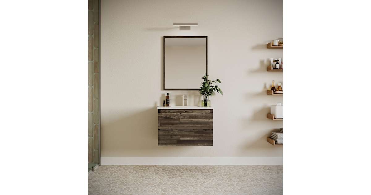 Fresca FVN3130ACA Formosa 30" Wall Mounted Single Basin Vanity Set with ...