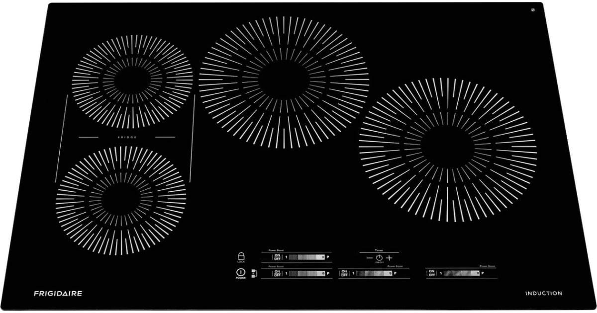 Frigidaire FCCI3027AB 30 Inch Wide 4 Burner Induction Cooktop with ...