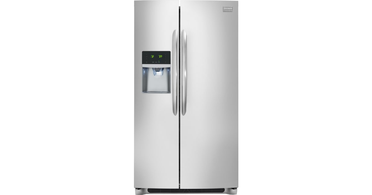 Frigidaire FGHC2355PF 23 Cu.Ft. Counter-Depth Side-By-Side Refrigerator ...