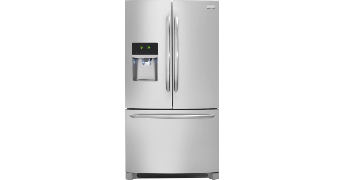 Frigidaire FGHF2366PF 23 Cu.Ft. Counter-Depth French Door Refrigerator ...