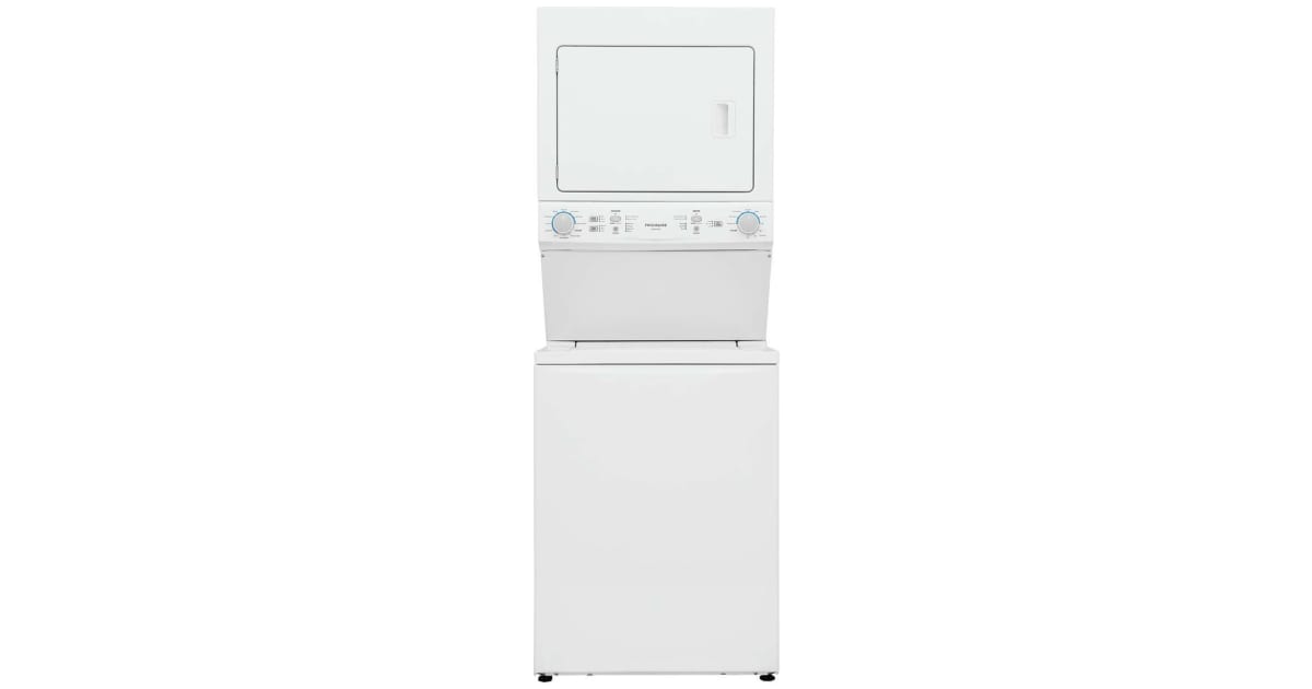 Frigidaire FLCE7523AW 27 Inch Wide Laundry Center - 3.9 Cu. Ft Washer ...