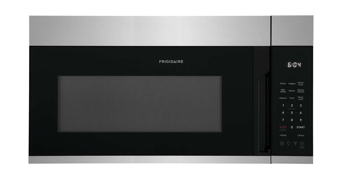 Frigidaire FMOW1852AS 30 Inch Wide 1.8 Cu. Ft. 1000 Watt Over the Range ...