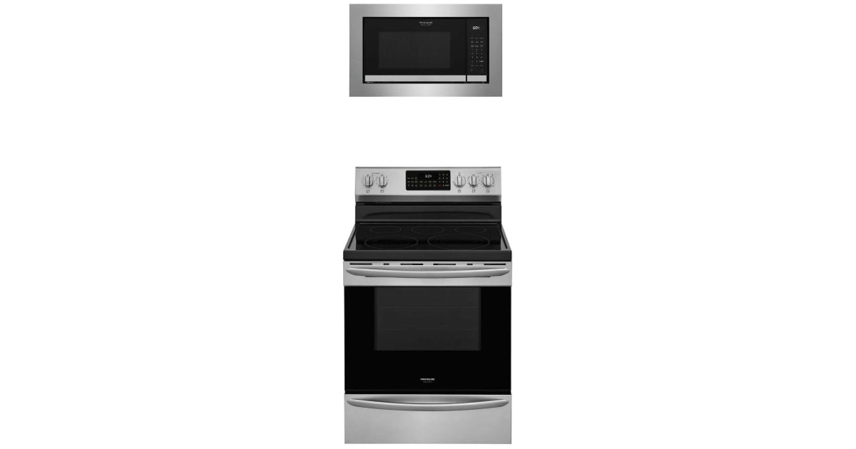 Frigidaire GALLERY-2PIECE-ELECTRIC-FREESTANDING Gallery Two Piece ...
