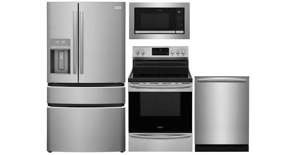 Frigidaire GALLERY-4PIECE-ELECTRIC-FREESTANDING Gallery Four Piece ...