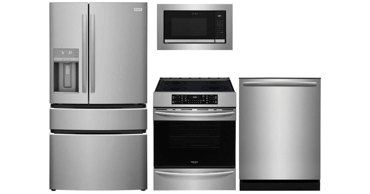 Frigidaire GALLERY-4PIECE-INDUCTION-SLIDE-IN Gallery Four Piece Kitchen ...