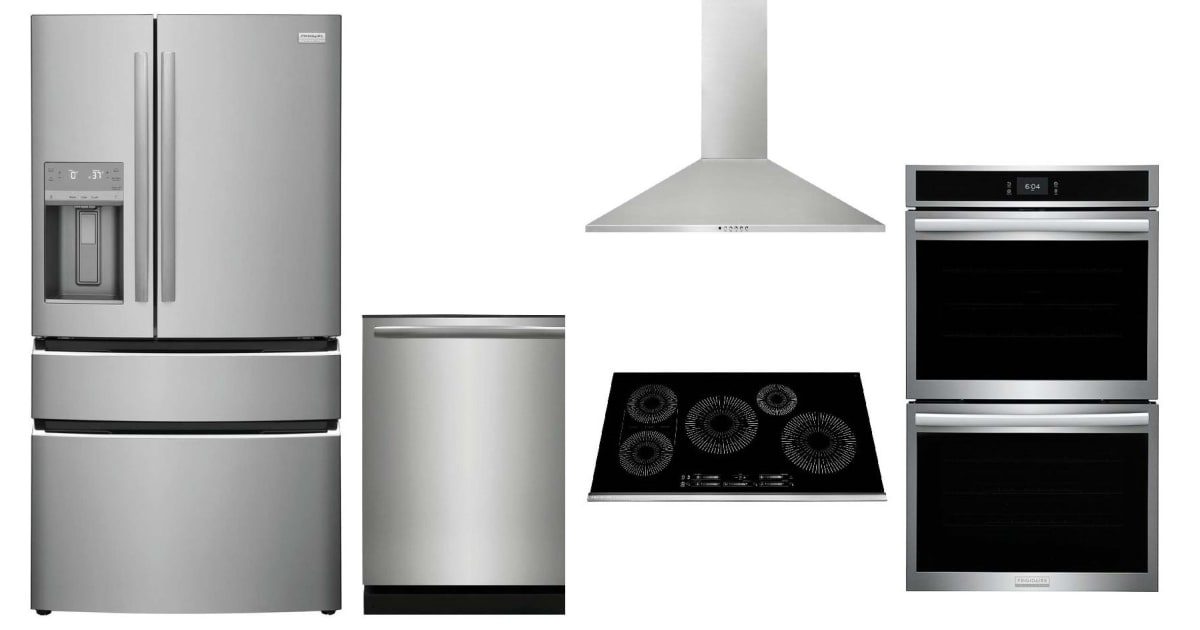 Frigidaire GALLERY-5PIECE-INDUCTION-DOUBLE Gallery Five Piece Kitchen ...