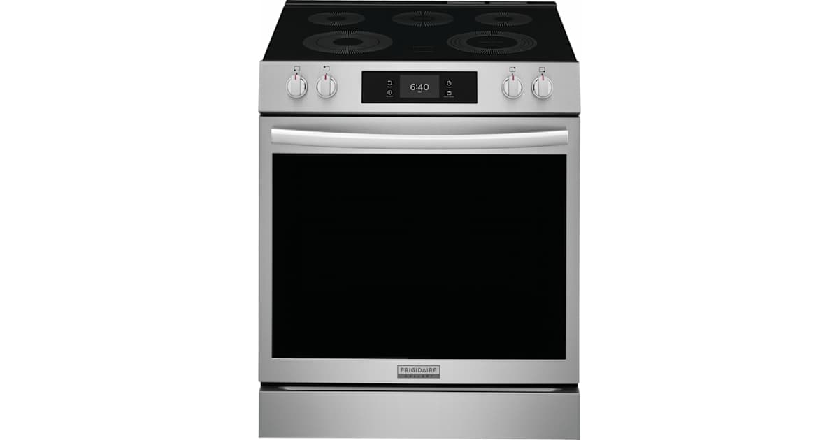 Frigidaire GCFE3070BF Gallery 30 Inch Wide 6.2 Cu. Ft. Free Standing ...