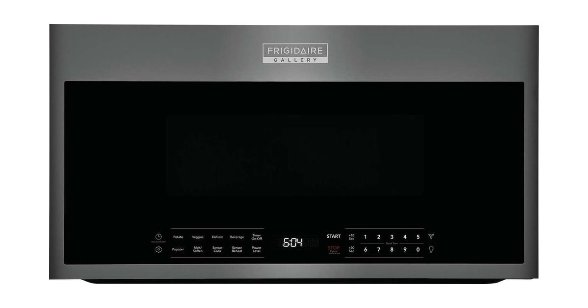 Frigidaire GMOS1964AD Gallery 30 Inch Wide 1.9 Cu. Ft. 1000 Watt Over ...