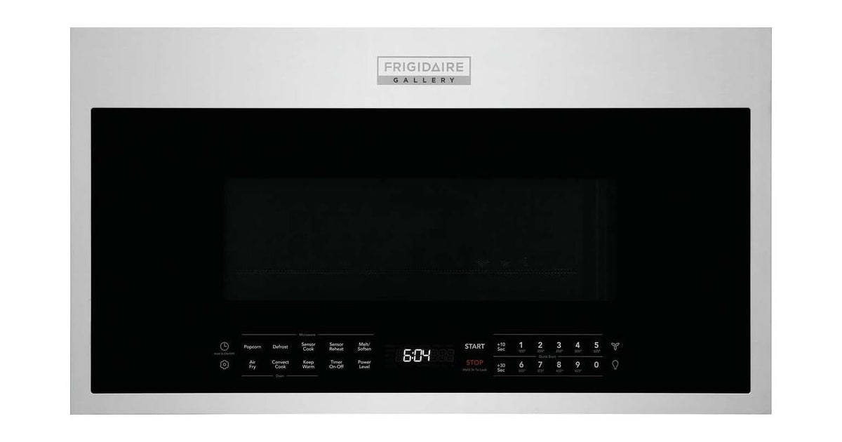 Frigidaire GMOS1968AF Gallery 30 Inch Wide 1.9 Cu. Ft. 1600 Watt Over ...