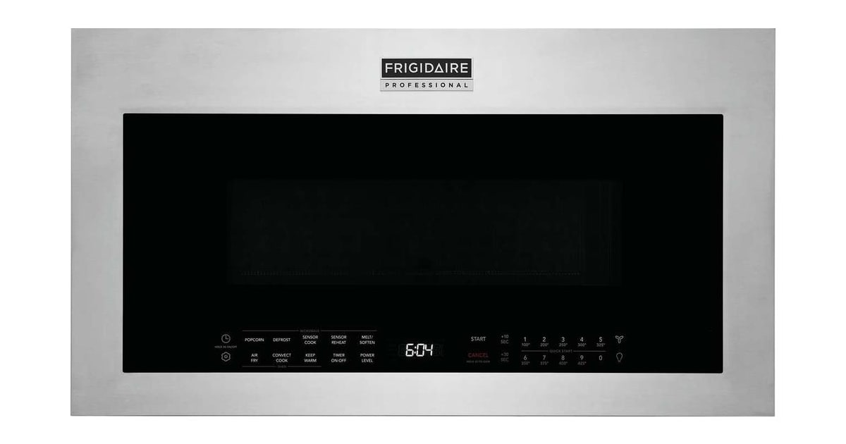 Frigidaire PMOS1980AF Professional 30 Inch Wide 1.9 Cu. Ft. 1600 Watt ...