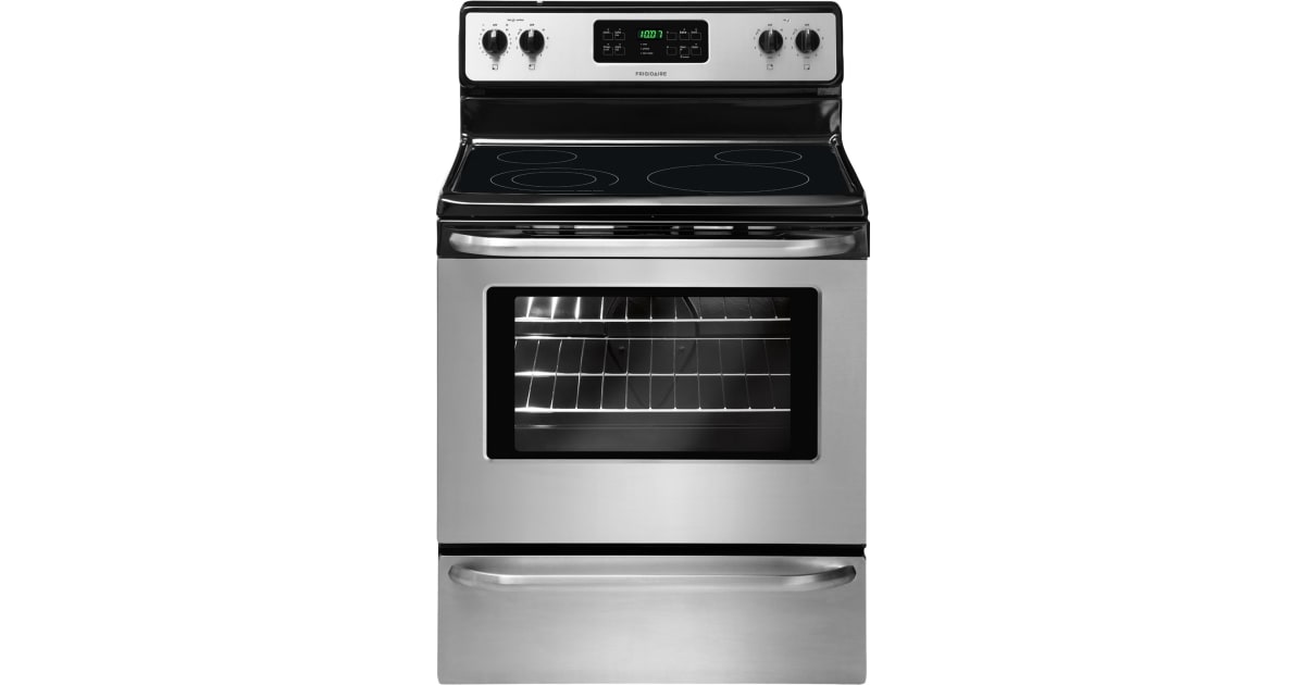 Frigidaire FFEF3048LS 30" Stainless Steel Freestanding Electric Range ...