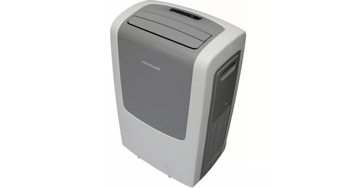 Frigidaire FRA09EPT1 9,000 BTU Portable Air Conditioner with 4,100 BTU ...