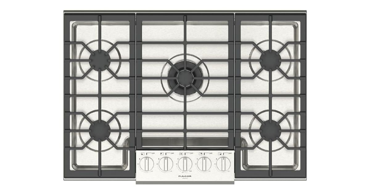 Fulgor Milano F4PGK305S2 400 Series 30 Inch Wide 5 Burner Liquid ...