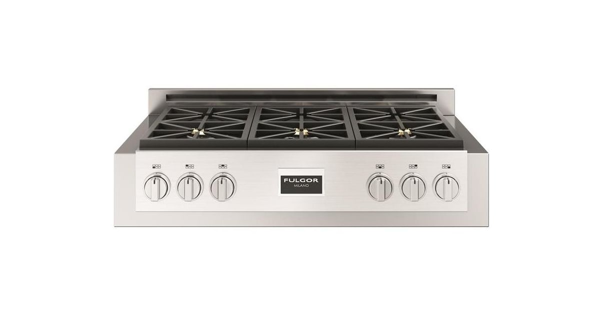 Fulgor Milano F6GRT366S1 600 Series 36 Inch Wide 6 Burner Liquid ...