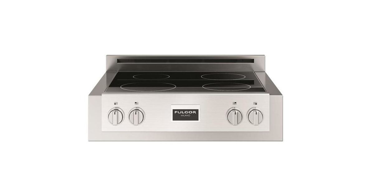 Fulgor Milano F6IRT304S1 600 Series 30 Inch Wide 4 Burner Electric ...