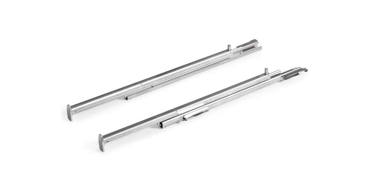 Fulgor Milano FMTELG 100 Series 24 Inch Wide Telescopic Rack Guides ...