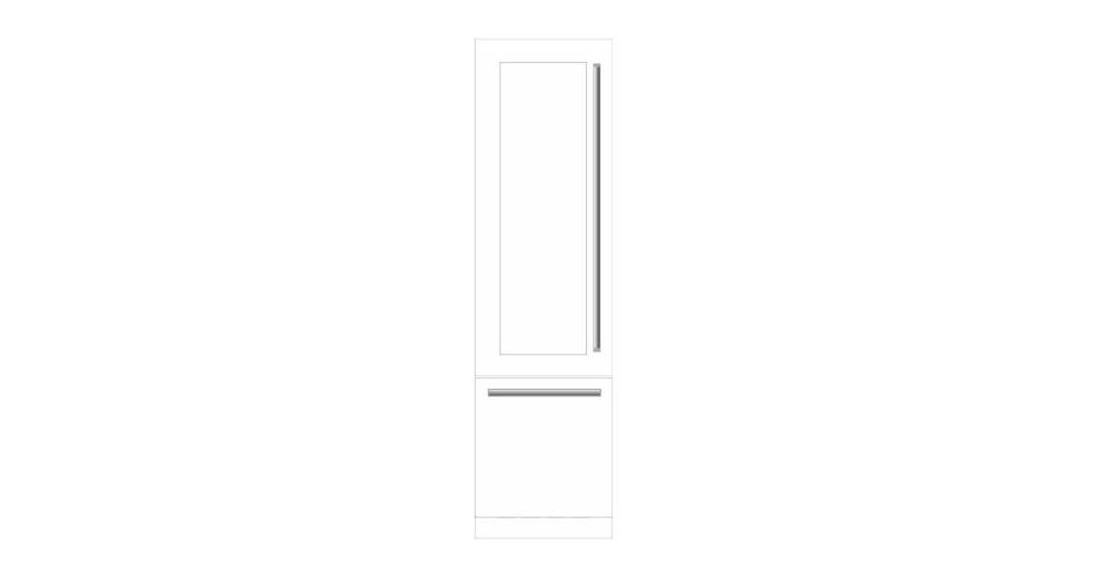 Fulgor Milano REFHANDIS24 24 Inch Handle Kit for Distinto 700 Series ...