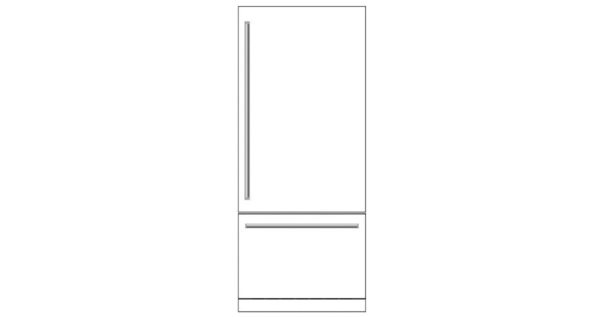 Fulgor Milano REFHANDIS36 Handle Kit for Distinto 700 Series 36 ...