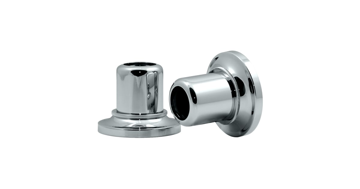Gatco 836 Shower Curtain Rod Ends - Set of 2 | Build.com