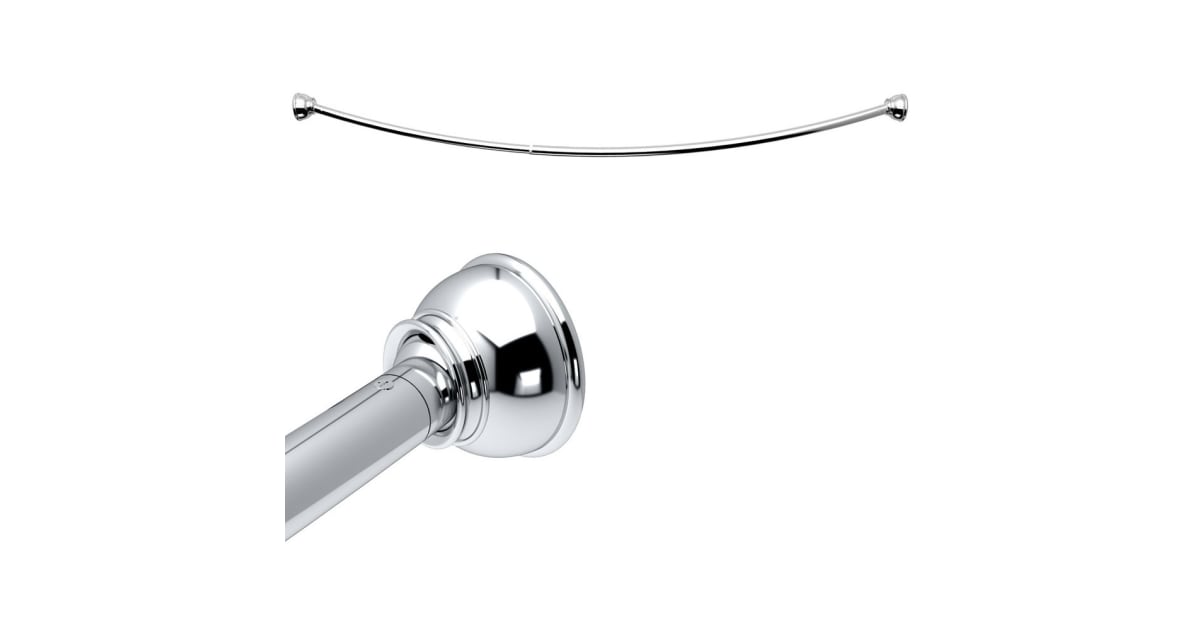 Gatco 825 42" - 72"Adjustable Curved Shower Rod | Ferguson Home