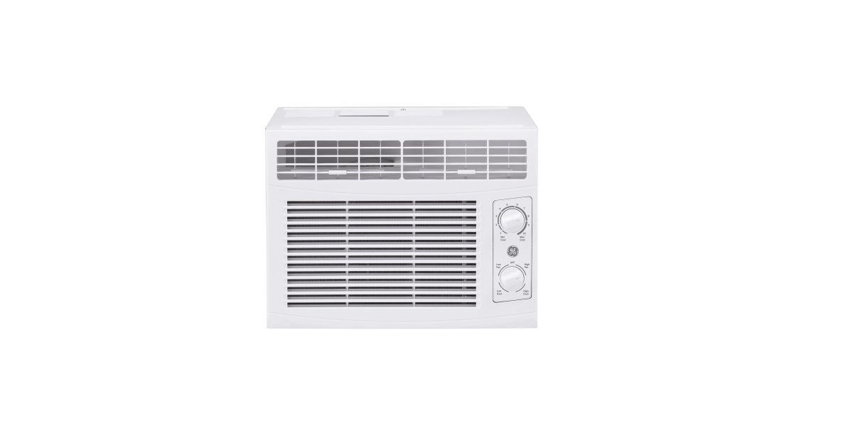 GE AHV05LZ 5000 BTU 115V Window Air Conditioner with EZ Mount ...