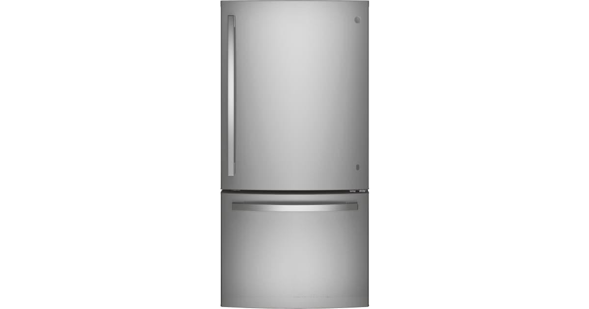 GE GDE25EYKFS 33 Inch Wide 24.8 Cu. Ft. Energy Star Rated Bottom ...
