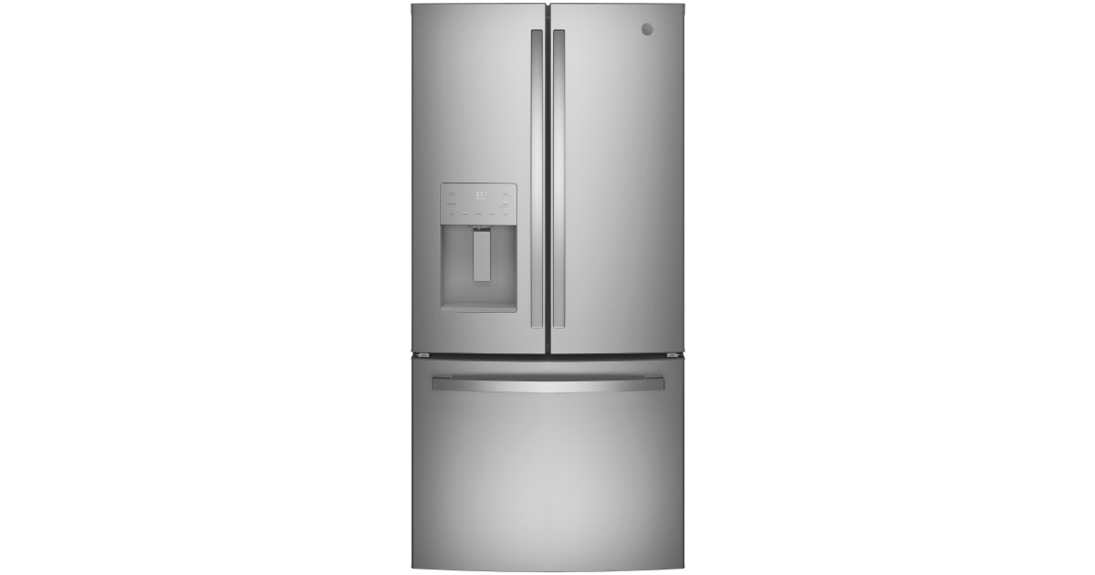GE GFE24JYKFS 33 Inch Wide 23.7 Cu. Ft. Energy Star Rated Fingerprint ...