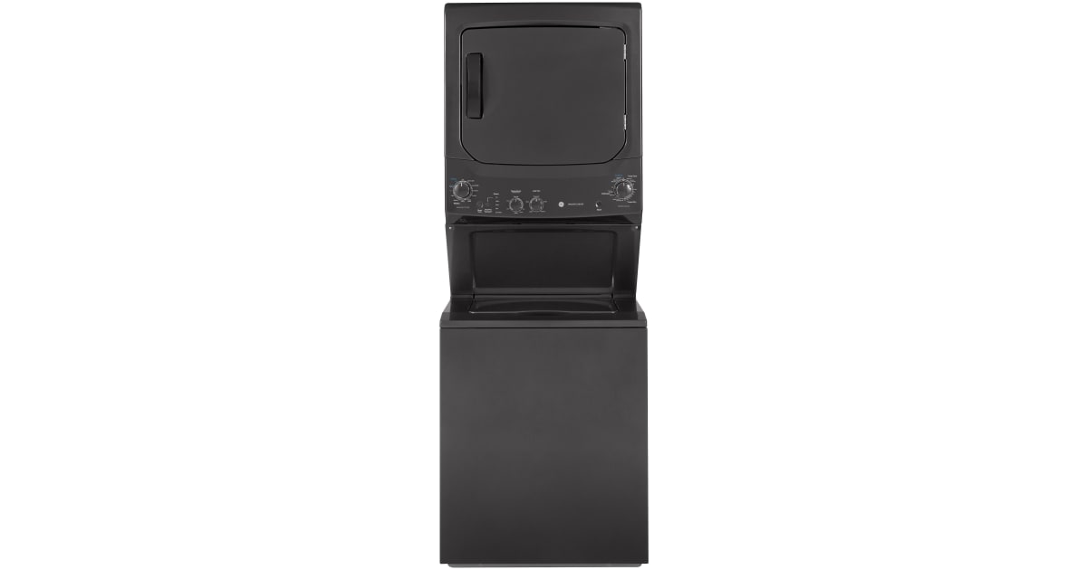 GE GUD27GSPMDG 27 Inch Wide Laundry Center with 3.8 Cu. Ft. Washer and ...