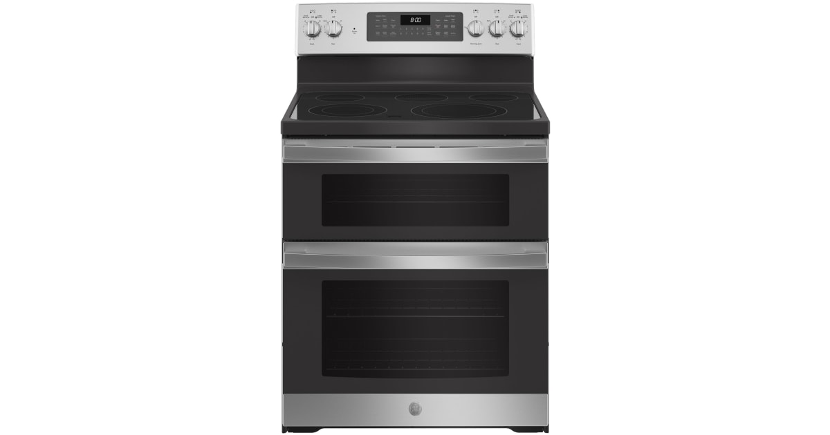 GE JBS86SPSS 30 Inch Wide 6.6 Cu. Ft. Free Standing Electric Range with ...