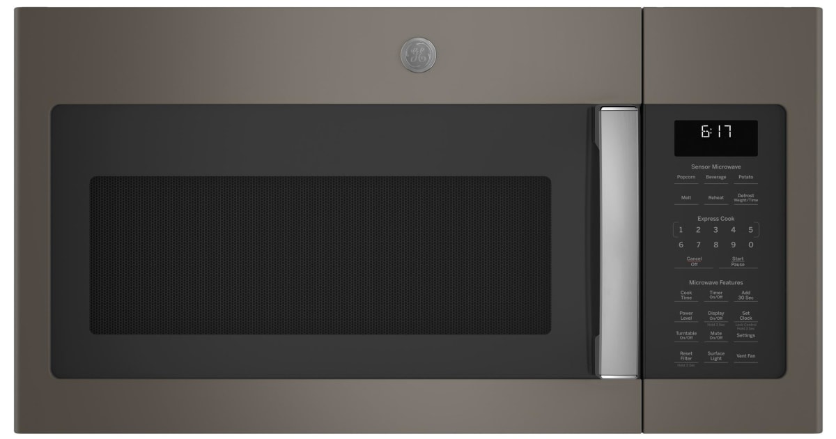 GE JVM6175EKES 30 Inch Wide 1.7 Cu. Ft. 1580 Watt Fingerprint Resistant ...