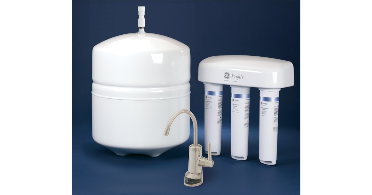 GE PNRQ21RBN Profile Reverse Osmosis Filtration System with Brushed ...