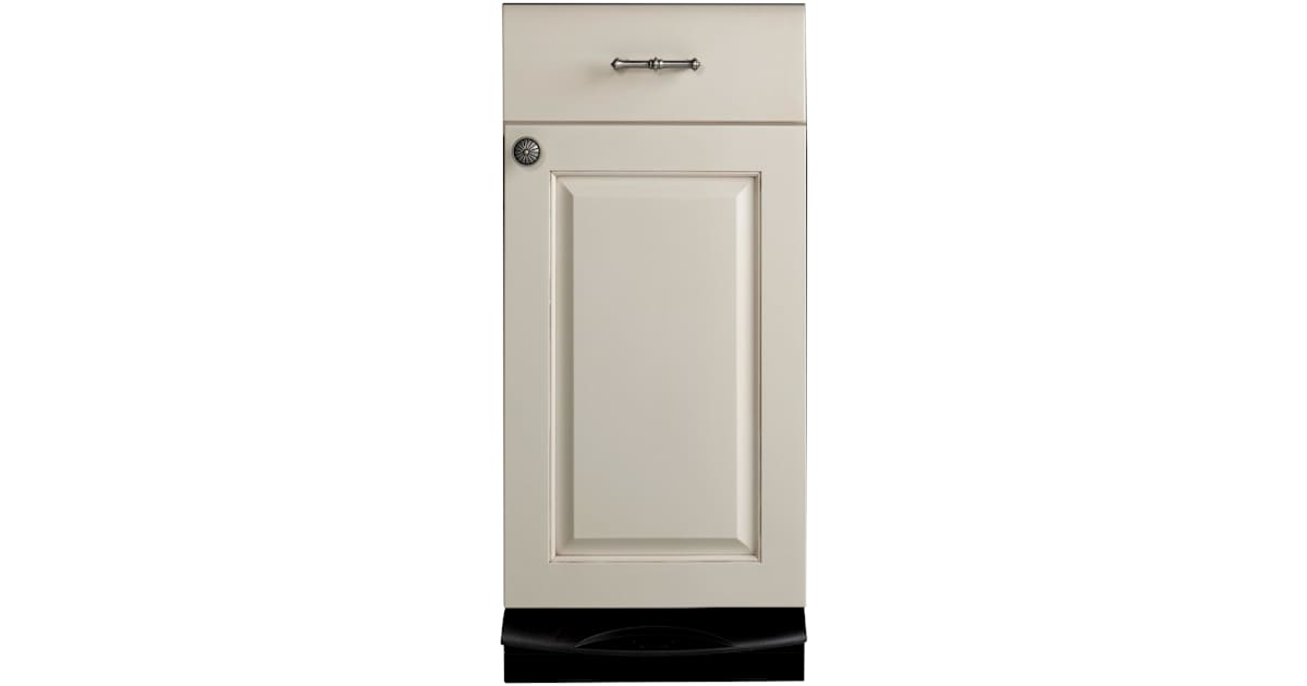 GE UCG1510NII 15 Inch Wide 1.4 Cu. Ft. Capacity Built-In Trash ...