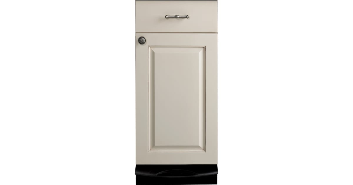 GE UCG1510NII 15 Inch Wide 1.4 Cu. Ft. Capacity Built-In Trash ...