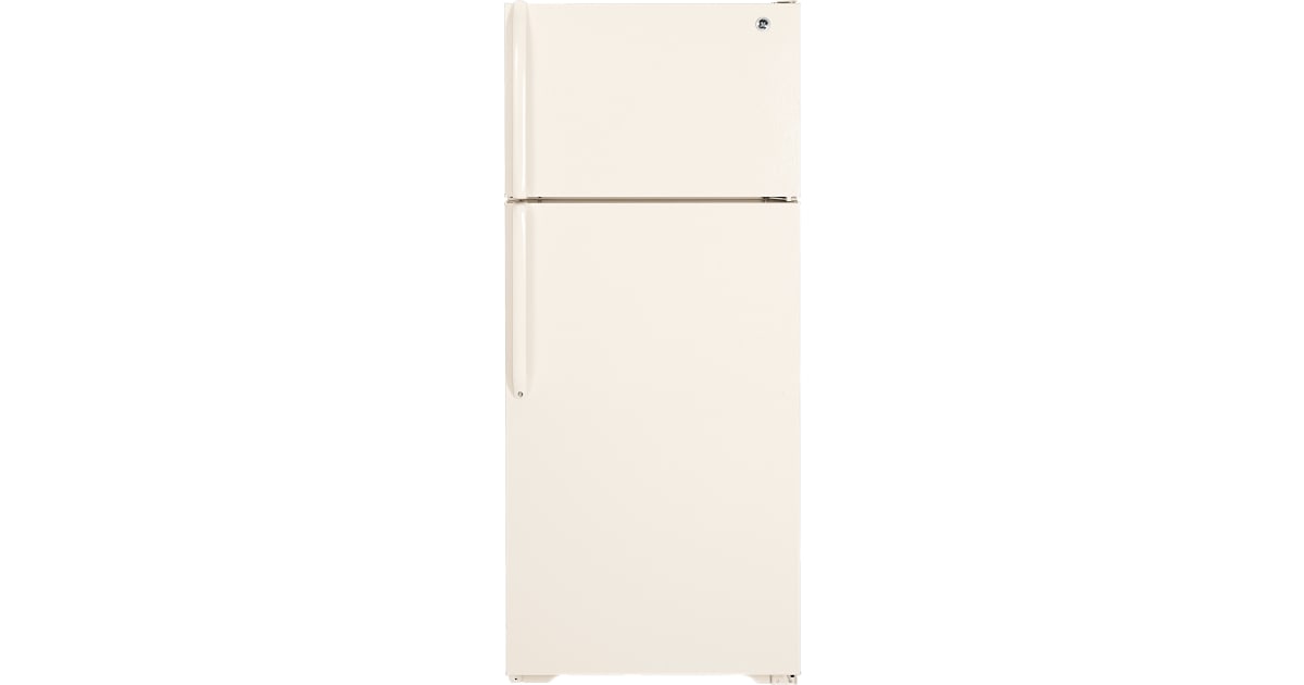 GE GTH18GBDCC 18.1 Cubic Foot Top-Freezer Energy Star Refrigerator with ...