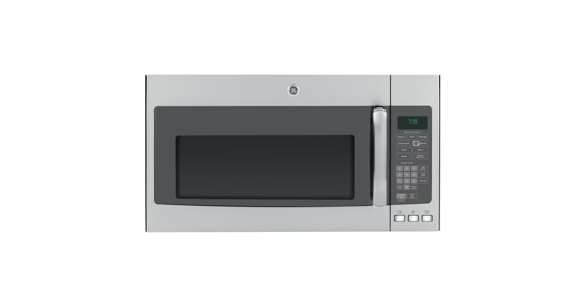 GE JVM7195SFSS 1.9 Cu. Ft. Over the Range Microwave Oven with Sensor ...