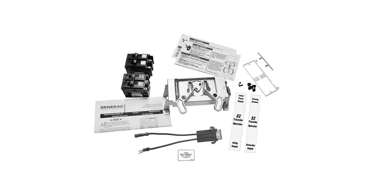 Generac 5447 GenReady EZ Transfer Operator Automatic Transfer Switch ...
