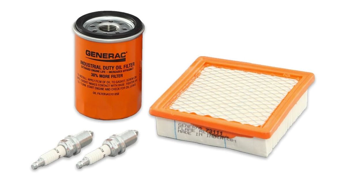 Generac 5720 Maintenance Kit for XG10000E / XP10000E Portable ...