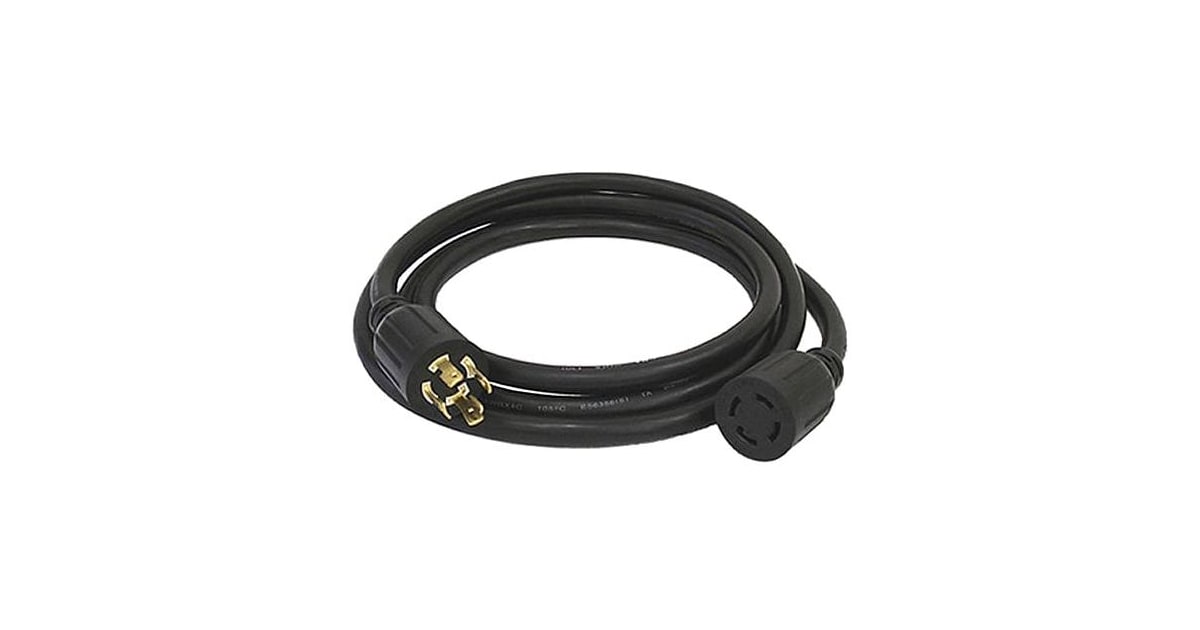 Generac 6327 30-Amp (4-Prong 120 / 240V) Generator Power Cord (10-Foot ...
