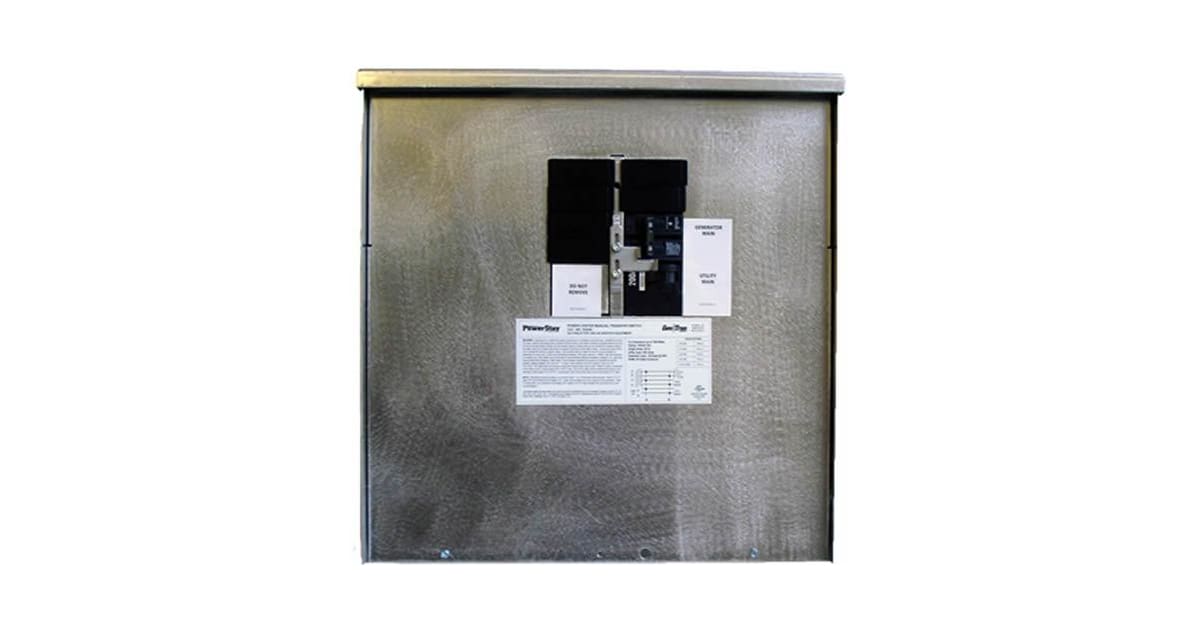 Generac 6335 200-Amp 120 / 240V Single-Phase Outdoor Power Center (50 ...