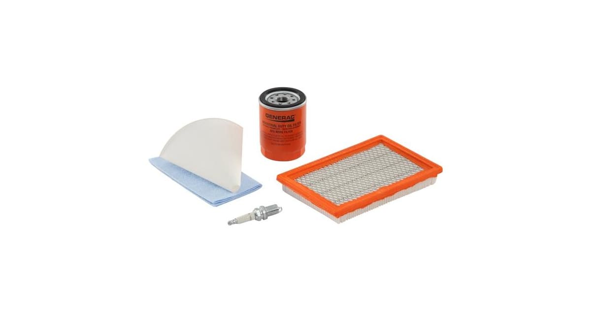 Generac 6482 Guardian Maintenance Kit for 8 - 10kW Standby Generator ...