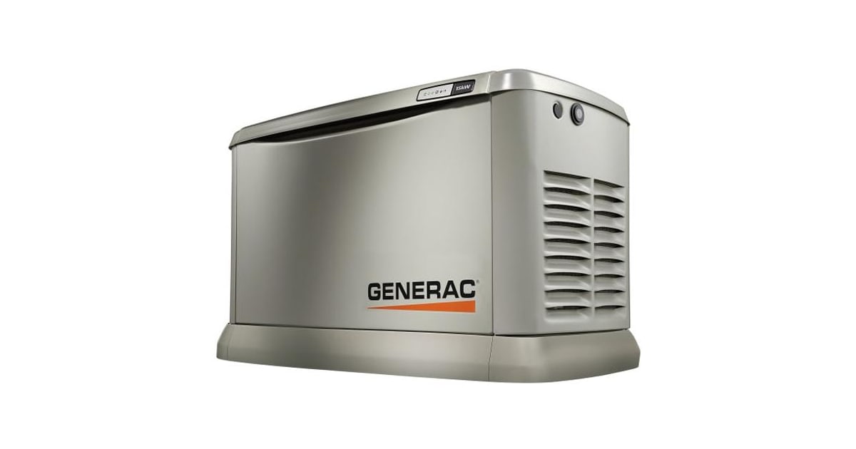 Generac 7163 EcoGen Series 15 kW 240V Single-Phase Air Cooled Multi ...