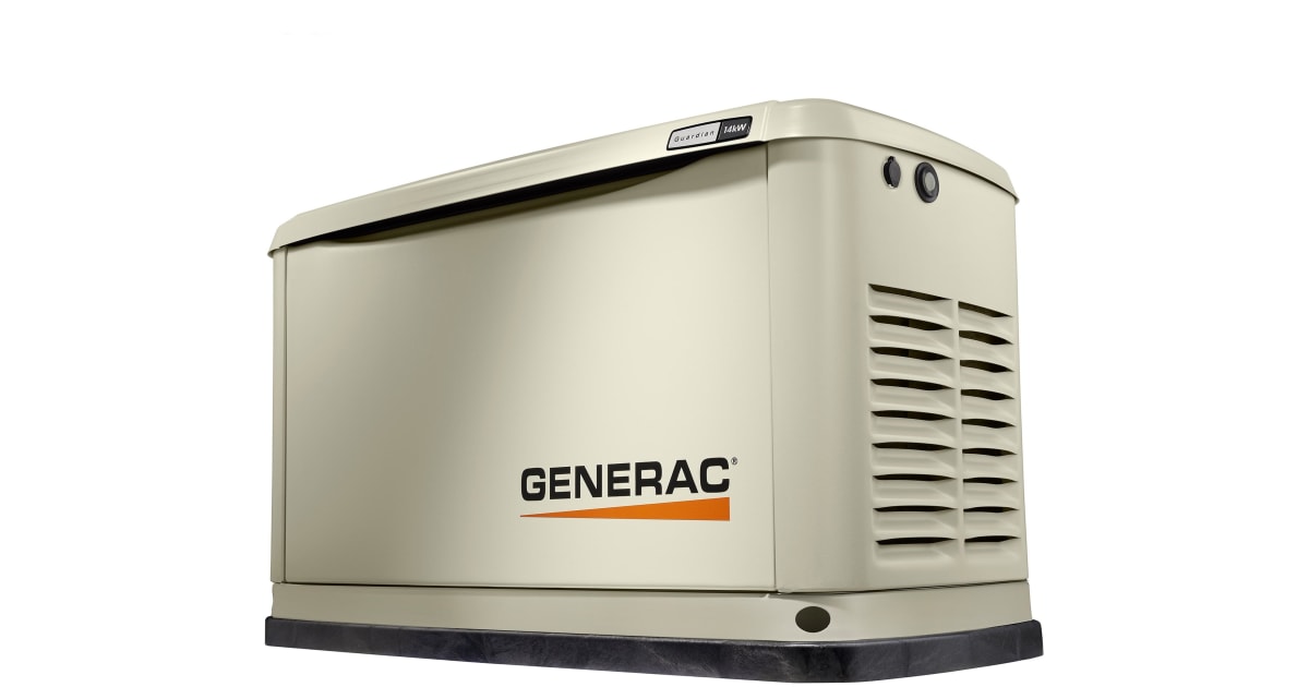 Generac 7223 Guardian Series 14 kW (120 / 240V) Single-Phase Air Cooled ...