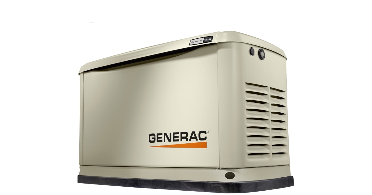 Generac 7226-0 Guardian Series 18 kW (120 / 240V) Single-Phase Air ...