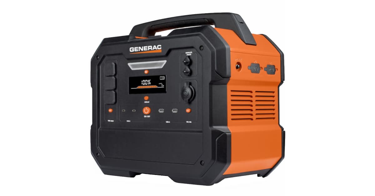 Generac 8026 GB2000 - 2,106Wh Portable Power Station | Ferguson Home