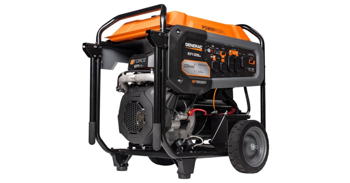 Generac 8917 GP Series 18,000-Watt (120 / 240V) Electric Key Start ...