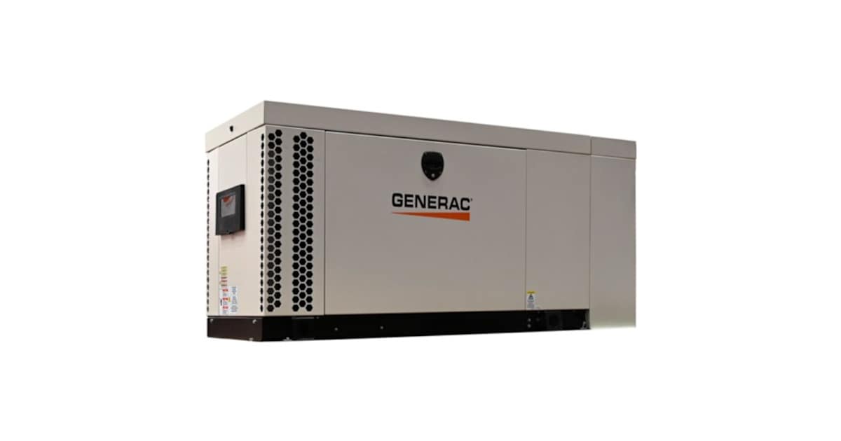 Generac RA03022KDAL Protector RA Series 30kW (277 / 480V) Three-Phase ...
