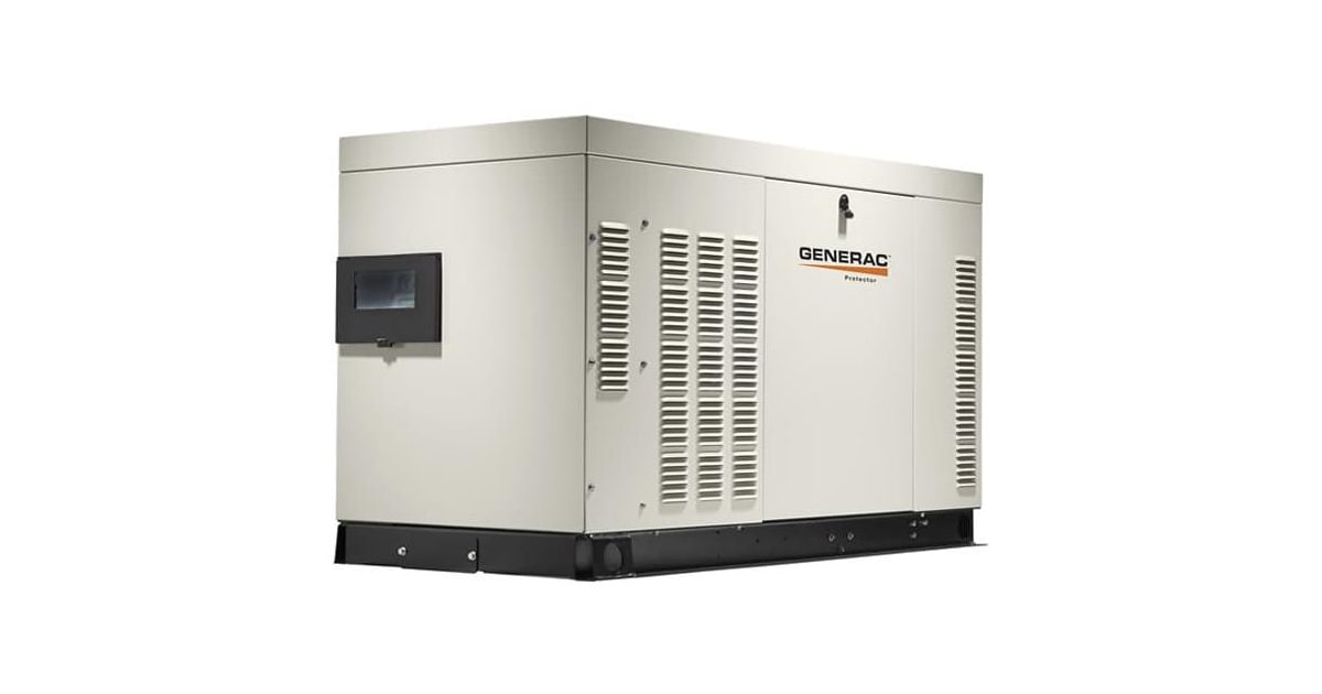 Generac RG03015ANAX Protector Series 30 kW (120 / 240V) Single-Phase ...