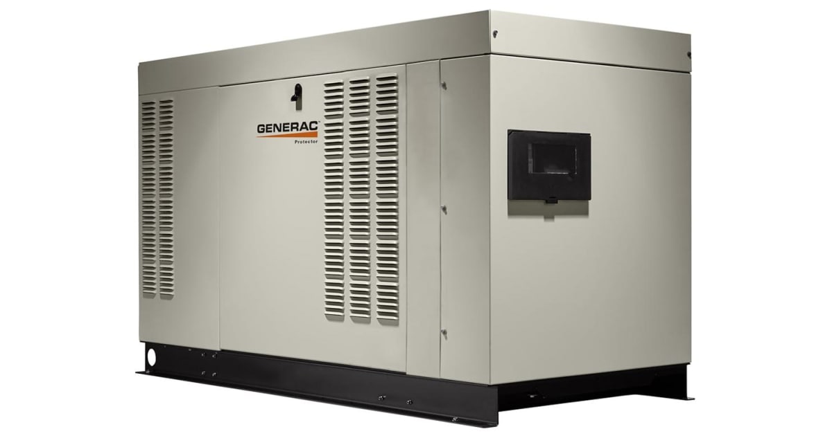 Generac RG04845ANAC Protector Series 48 kW (120 / 240V) Single-Phase ...